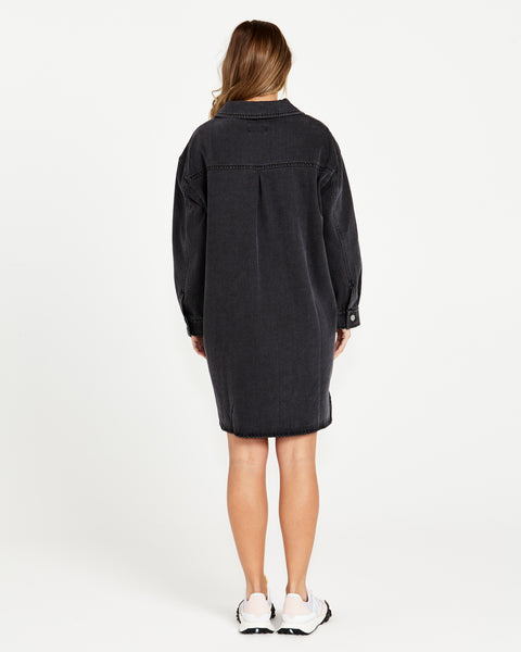 Nya long denim Shacket (18186JWSS) - Rinaldi's Fashions Maryborough