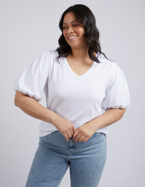 Joy s/s tee (81X4316) white - Rinaldi's Fashions Maryborough